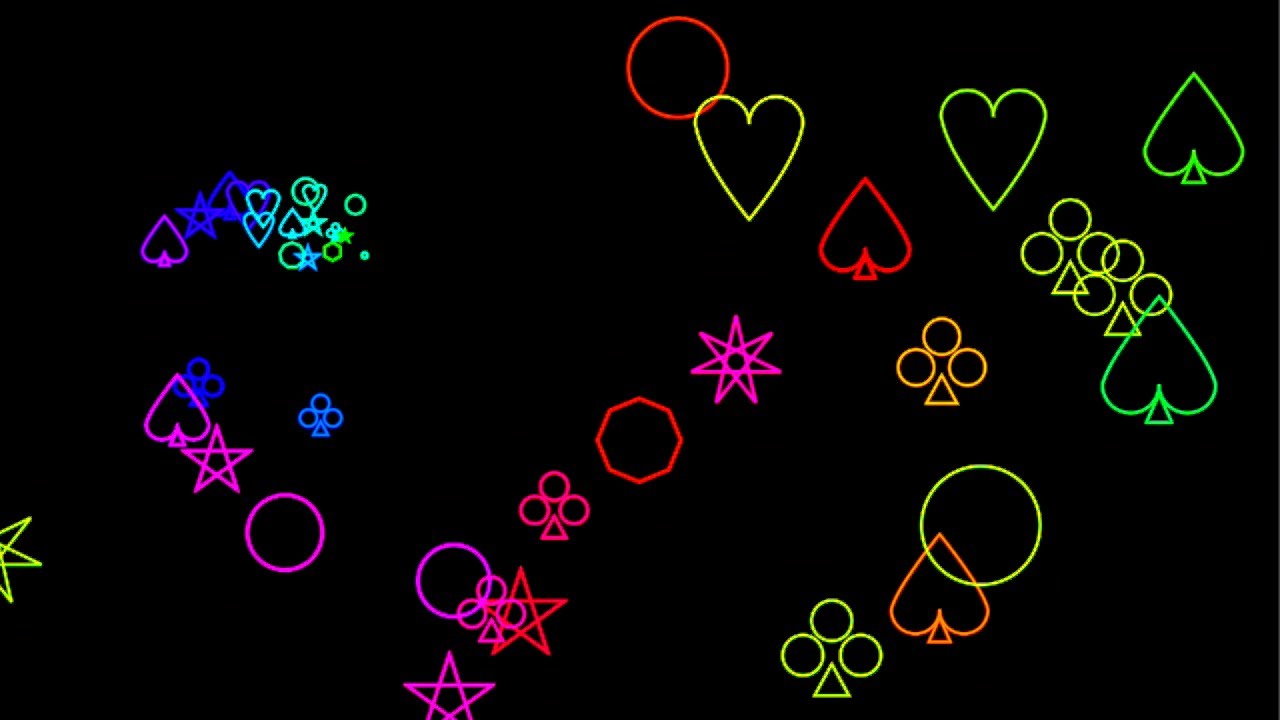 Shapes Popping Up Green Screen Effects & Background Video - YouTube