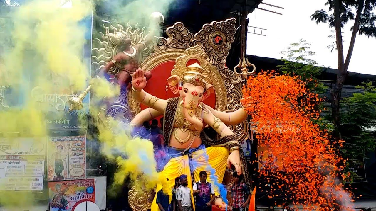 dongri cha raja Aagman sohala 2018 | cinematic experience - YouTube