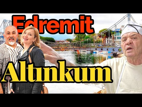 Edremit Altınkum Sahilin 'de Uzun Bir Yürüyüş ve Dürüst Yorumlarımız 🚶‍♂️En İyi Lahmacun Nerede