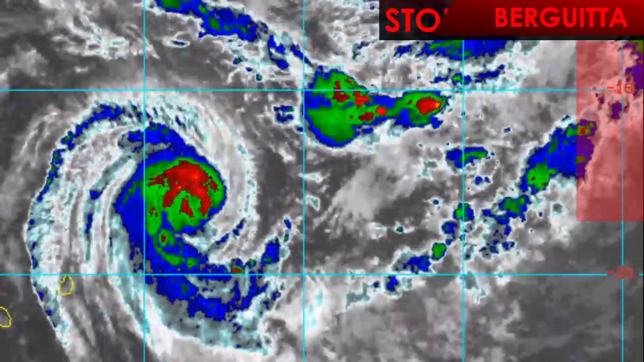 Tropical Cyclone Berguitta FINAL UPDATE | Mauritius and Reunion to get ...
