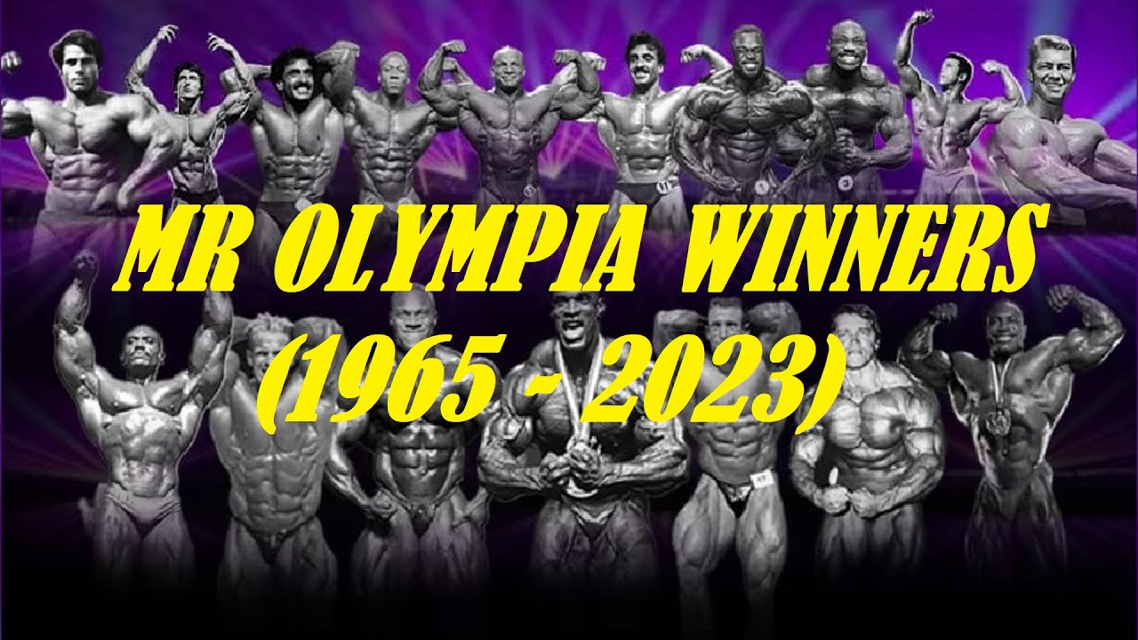 Mr Olympia Winners (1965 - 2023) #bodybuilding #mrolympiawinners # ...
