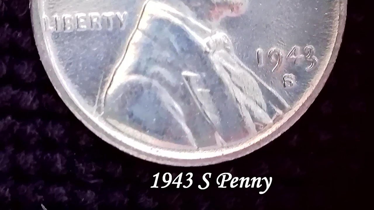 My New 1943 S Penny Magnified - YouTube