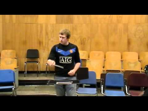 Michael Ahearn Conducting rotation 1 - YouTube