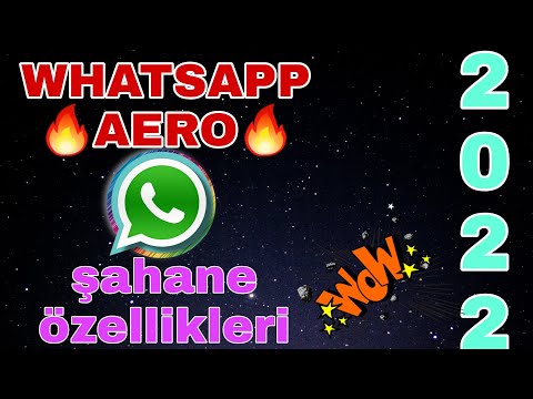 Whatsapp aero özellikleri 2022