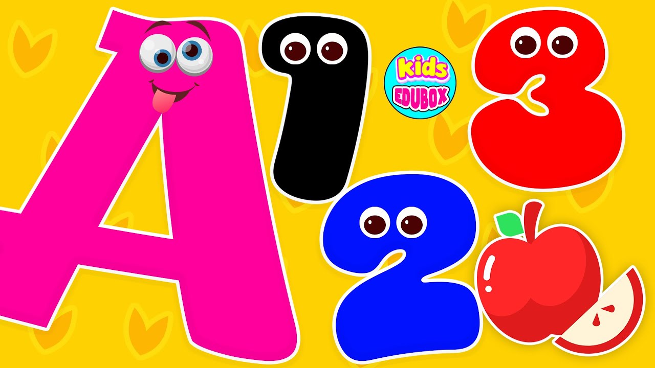ABC & 123 Learning Videos For Preschool | ABC And One Two Three | ABC ...