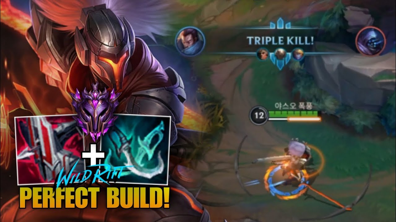 YASUO WILD RIFT | PERFECT BUILD YASUO LETHAL TEMPO RUNES NEW UPDATE ...