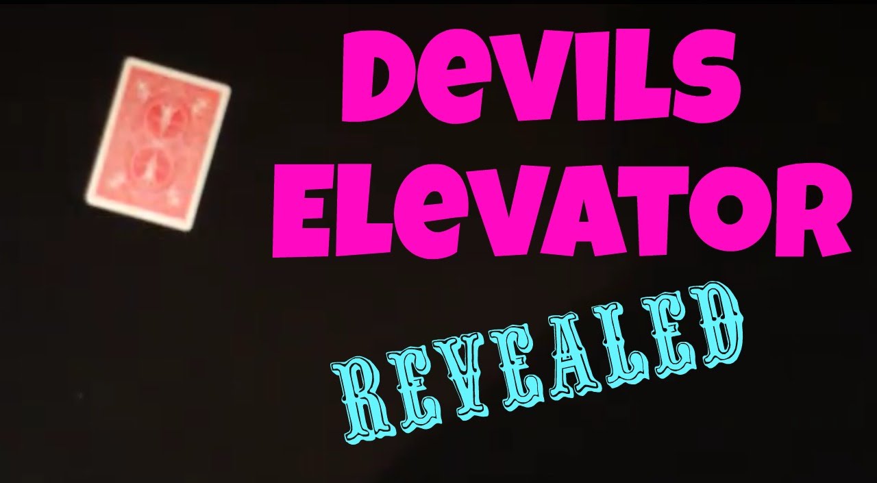 Devil's Elevator Card Trick Revealed - YouTube