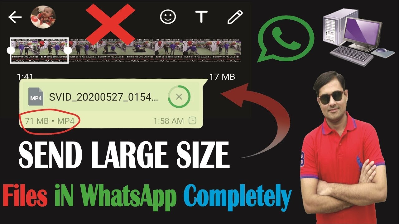 How To Send Large Sized Files On WhatsApp Completely Without Using Any how-to-send-large-sized-files-on-whatsapp-completely-without-using-any