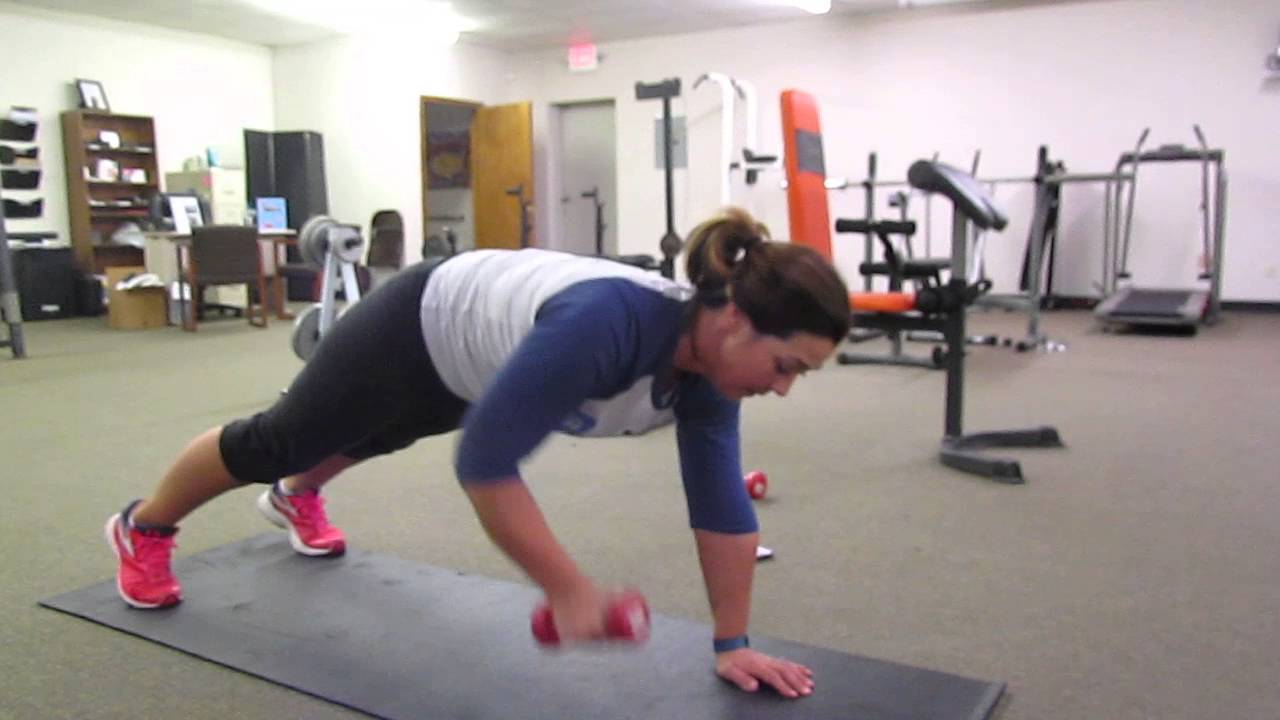 Floor Tricep Kickbacks - YouTube