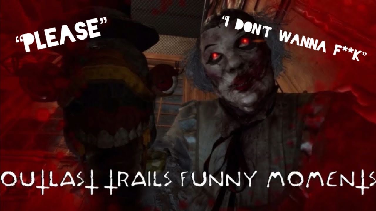 GRANNY FREAKY ASH - OUTLAST TRAILS (Funny Moments) - YouTube