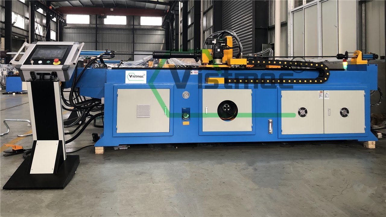 Vistmac 3D CNC Pipe Bending Machine Demo,Tube and Pipe Benders Machine ...