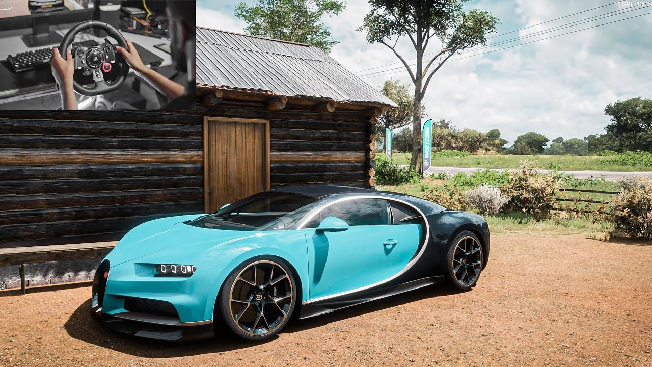 1500HP Bugatti Chiron | Forza Horizon 5 | Logitech g29 gameplay - YouTube