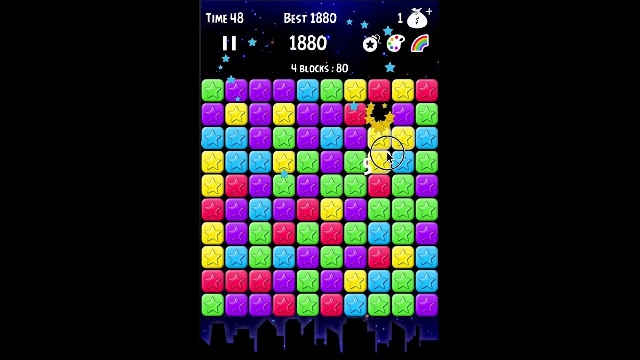 Popping Stars: Best Fun Puzzle Game [for iOS, Android and Mac] - YouTube