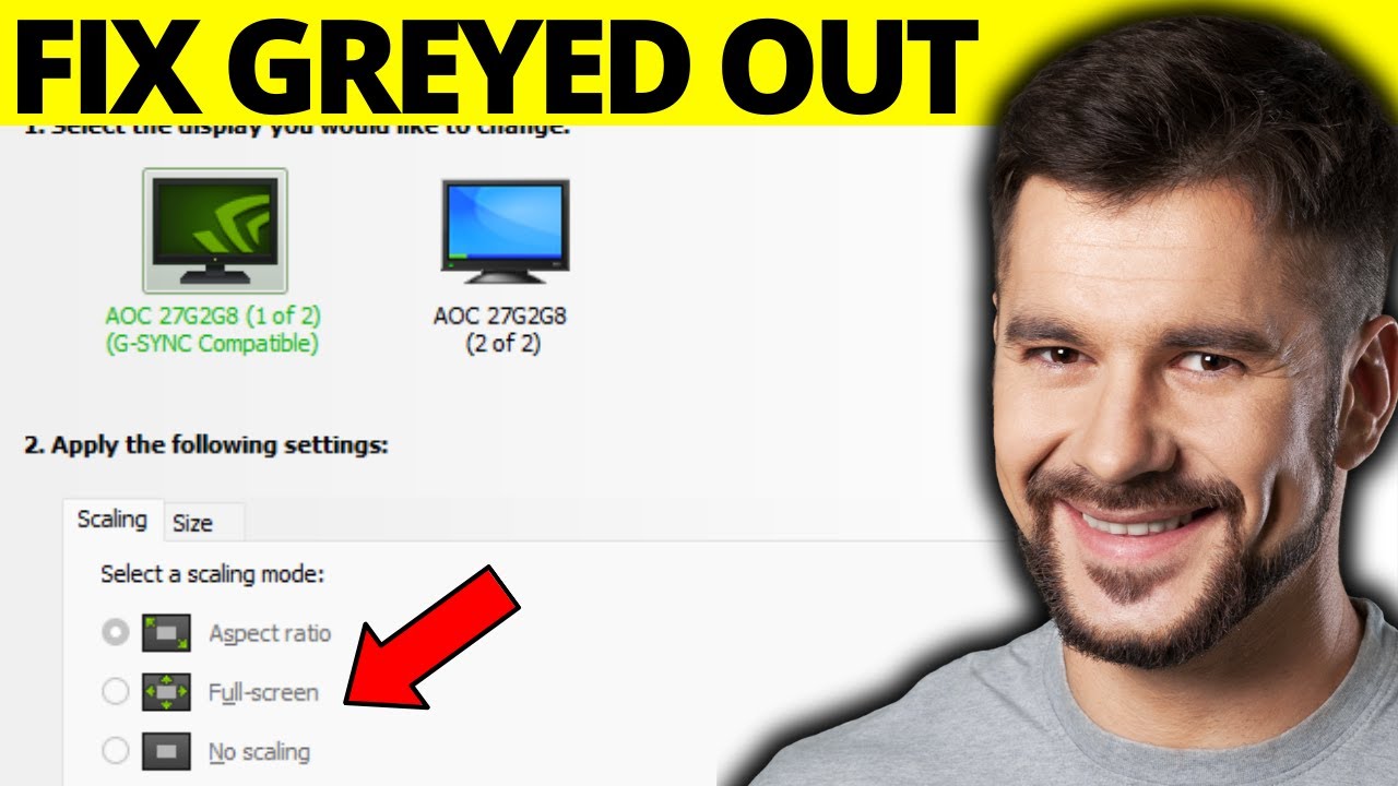Fix NVIDIA Control Panel Scaling Greyed Out Full Guide YouTube fix-nvidia-control-panel-scaling-greyed-out-full-guide-youtube