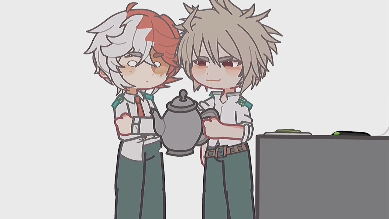 arguing with bakugo but he's making class dinner - YouTube