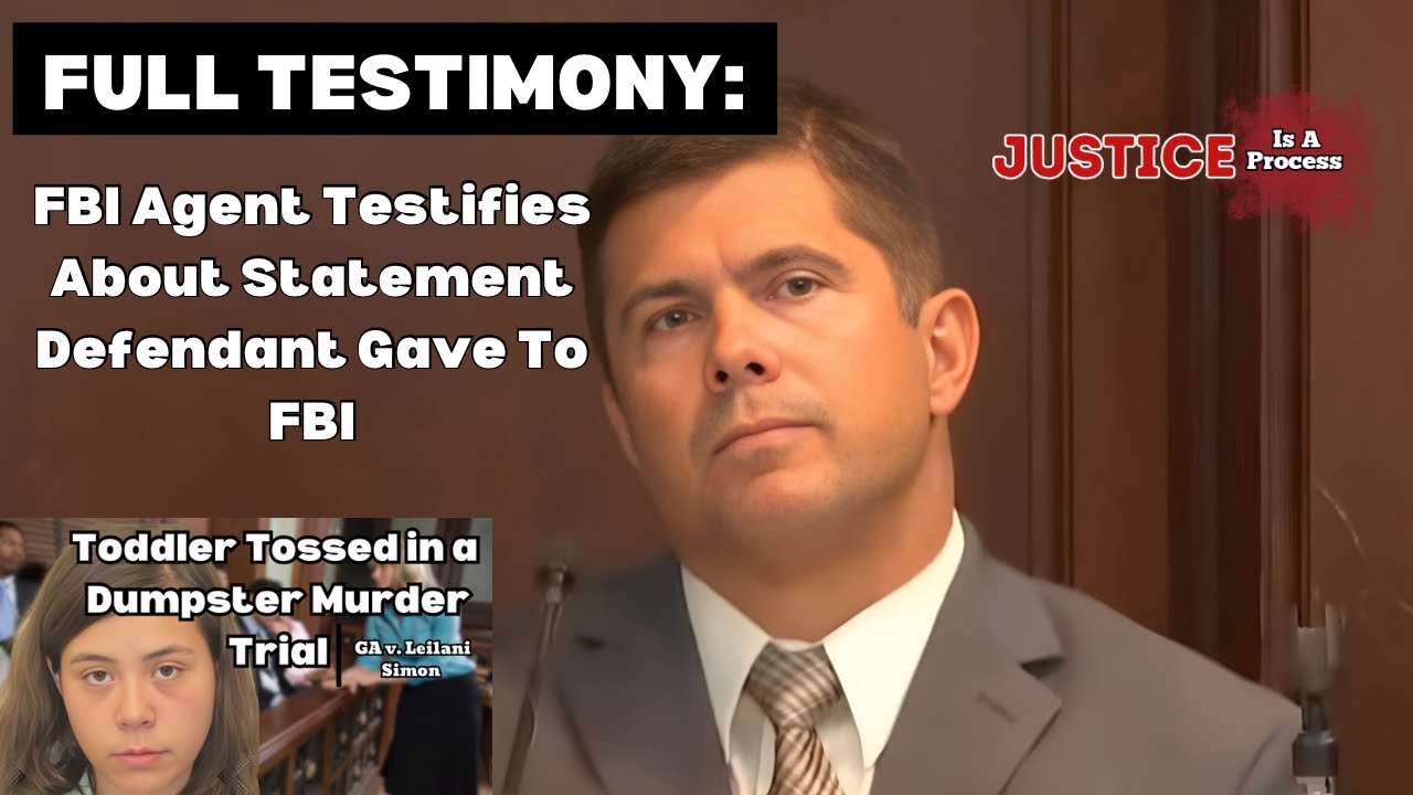 FULL TESTIMONY: FBI Agent Tells Jurors About Statement Defendant Made ...