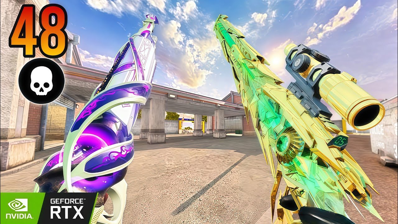 BLOOD STRIKE - 48 KILLS RANDOM SQUAD - KAR98 NETHERFLAME + MP155 UMBRA ...