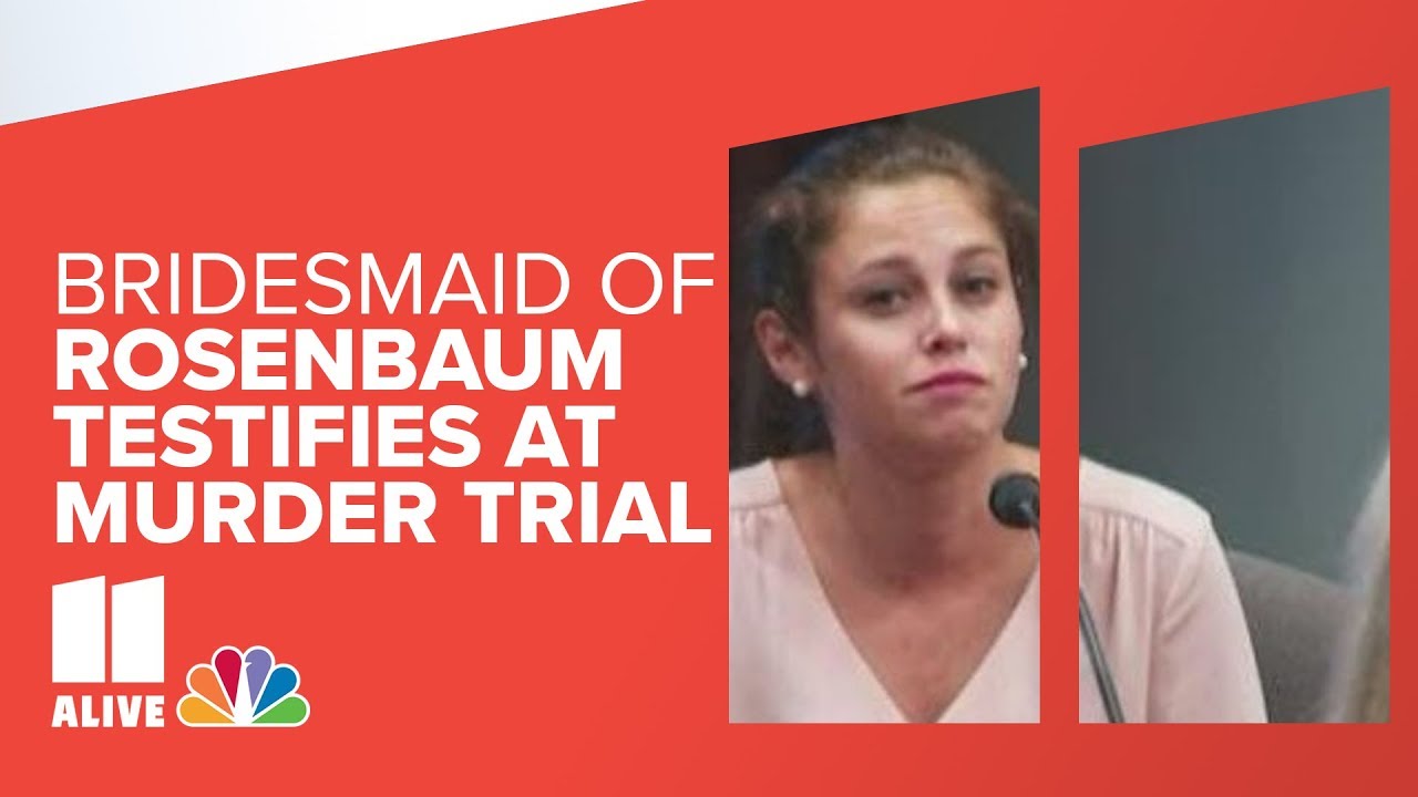 Jennifer Rosenbaum's bridesmaid testifies at her murder trial - YouTube