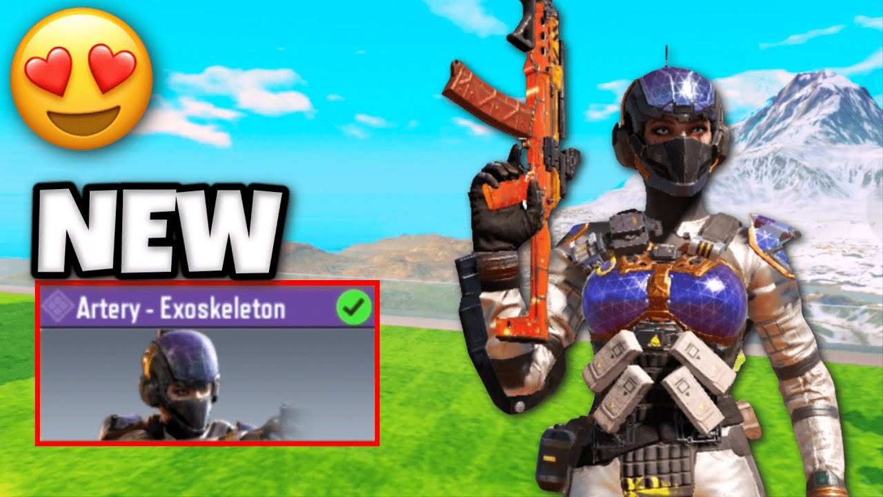 *NEW* ARTERY - EXOSKELETON SKIN! | CALL OF DUTY MOBILE | SOLO VS SQUADS ...