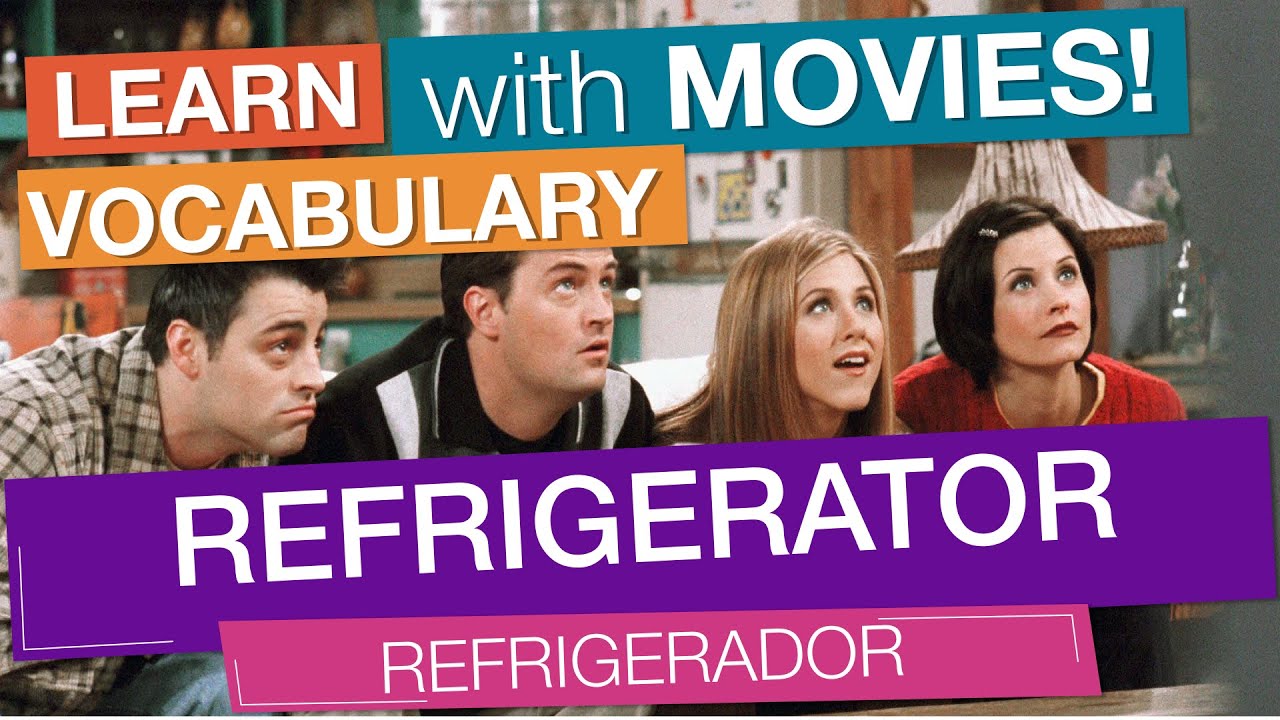 Vocabulario en inglés basico: 'REFRIGERATOR' - YouTube