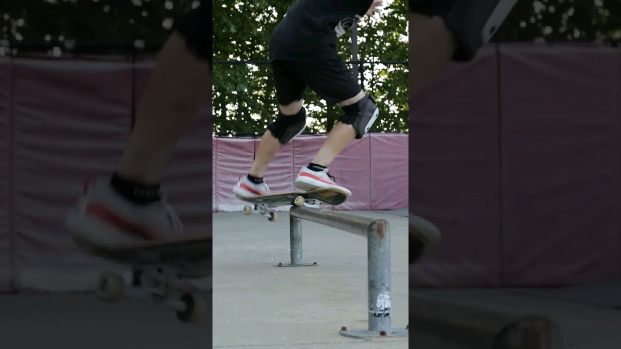 my 1st Backside Feeble. once I landed it I couldn't miss #shorts - YouTube