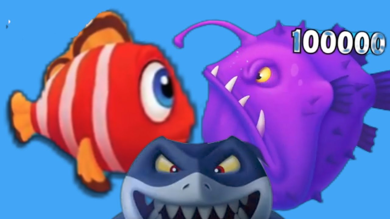 Every Fish Challenges the Clownfish!🐠 in Fishdom mini game ads review ...