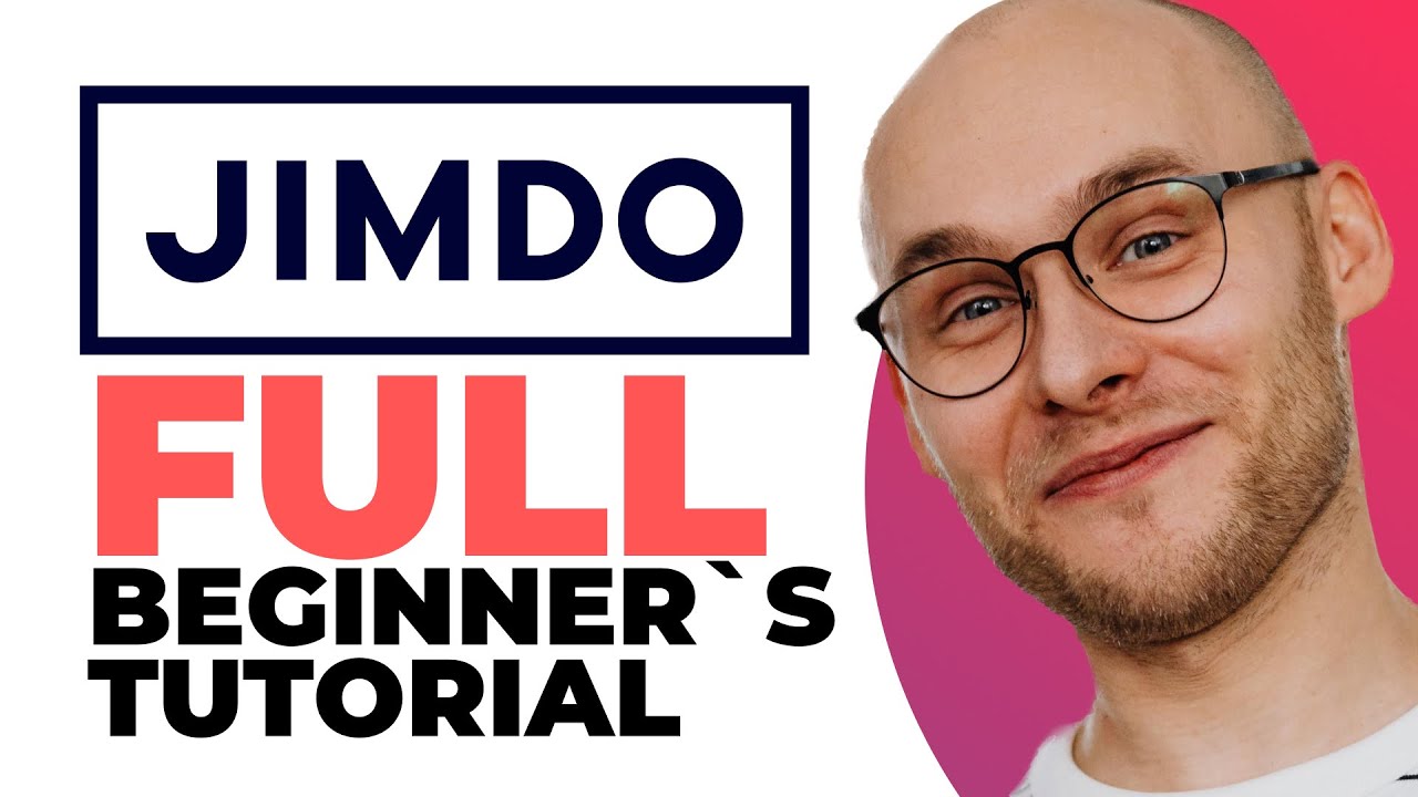 Jimdo Complete Tutorial For Beginners (Step-by-step Guide) - YouTube