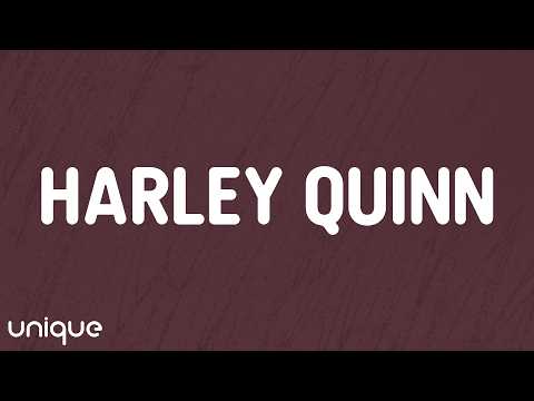 Fuerza Regida, Marshmello - HARLEY QUINN (Letra/Lyrics)