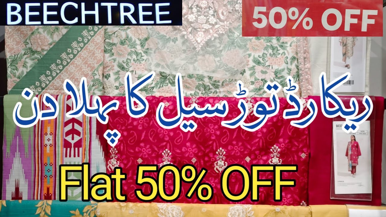 Beechtree Bigest Sale Flat 50% 40% Off || Beachtree Winter Sale Unstituted Collection 2025 🔥🔥🔥 ...