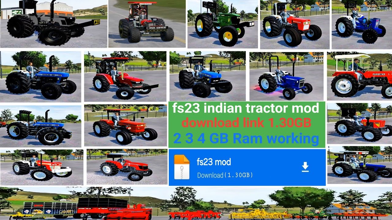 How to add mods in fs23 || tractor केसे लगाएं || #fs23 - YouTube
