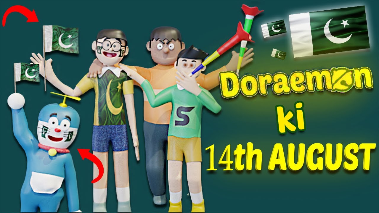Doraemon ki 14th August - Pakistani Doraemon - Funny Doraemon ...