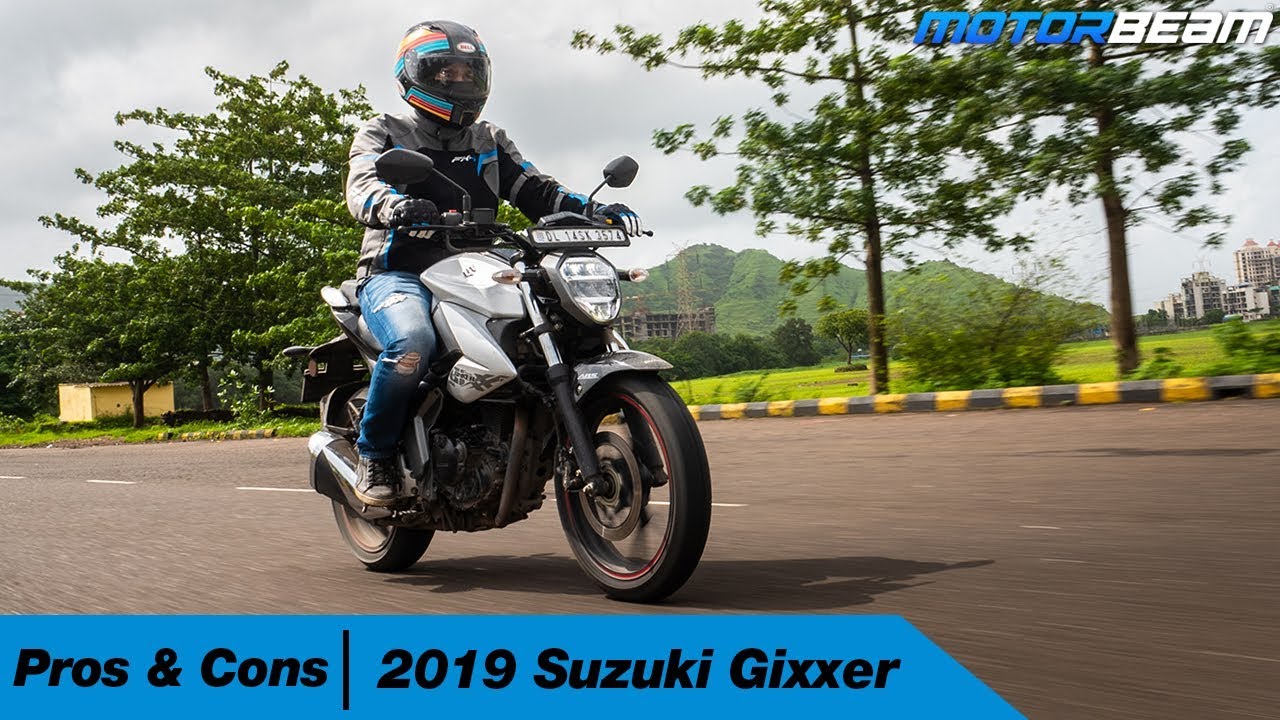 2019 Suzuki Gixxer - Pros & Cons | MotorBeam - YouTube