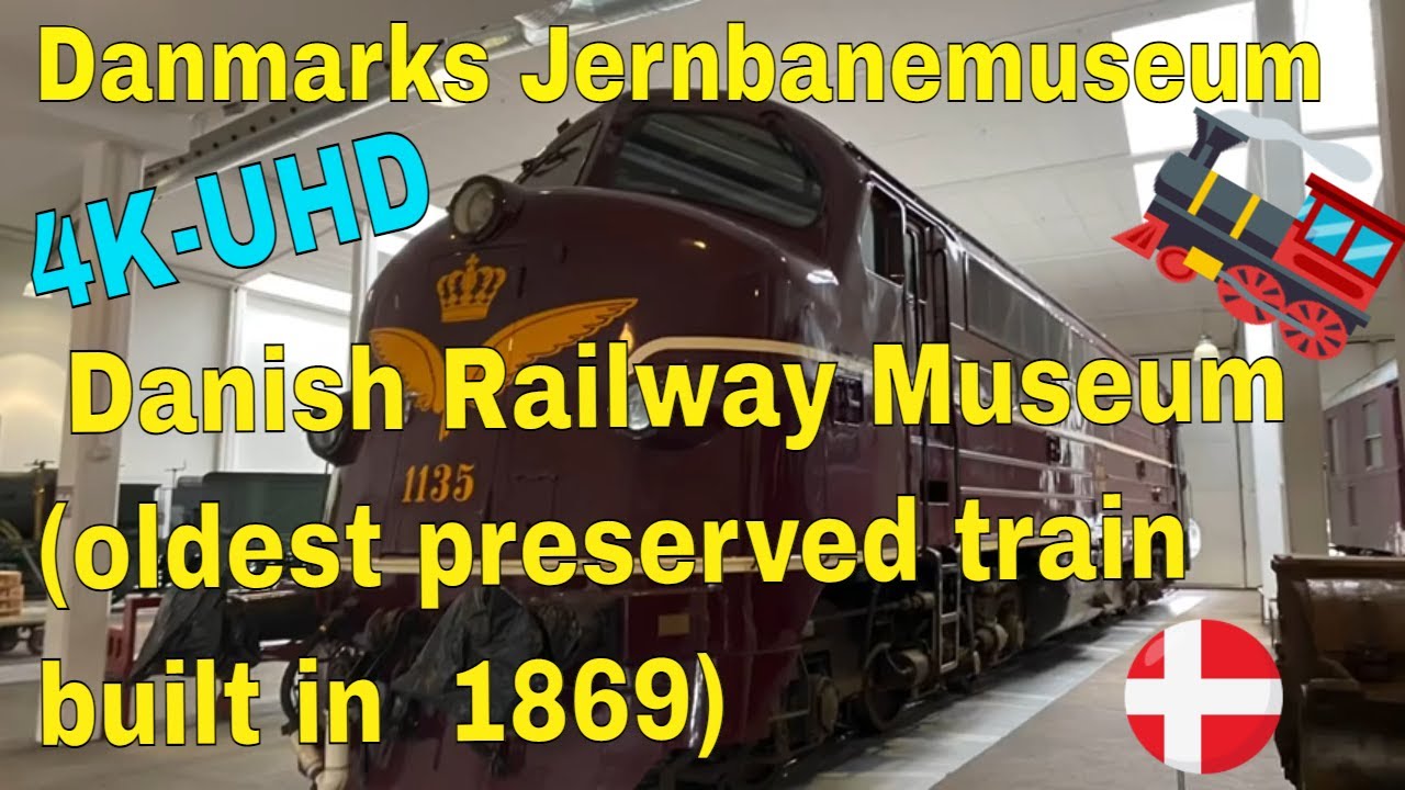 Railway Museum Denmark I Train Museum I Danmarks Jernbanemuseum (Part 1 ...