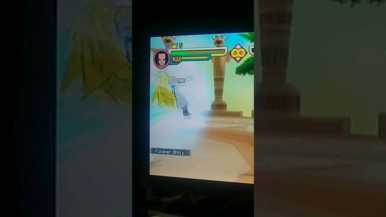 Dragonball Z Budokai 2 Android 17 Power Blitz on Super Saiyan 3 Gotenks ...