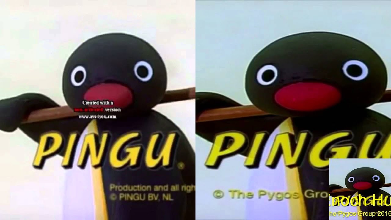 Pingu Outro - 4:3 vs 16:9 - YouTube