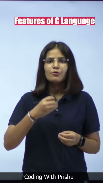 Features Of C Language Coding With Prishu Youtube
