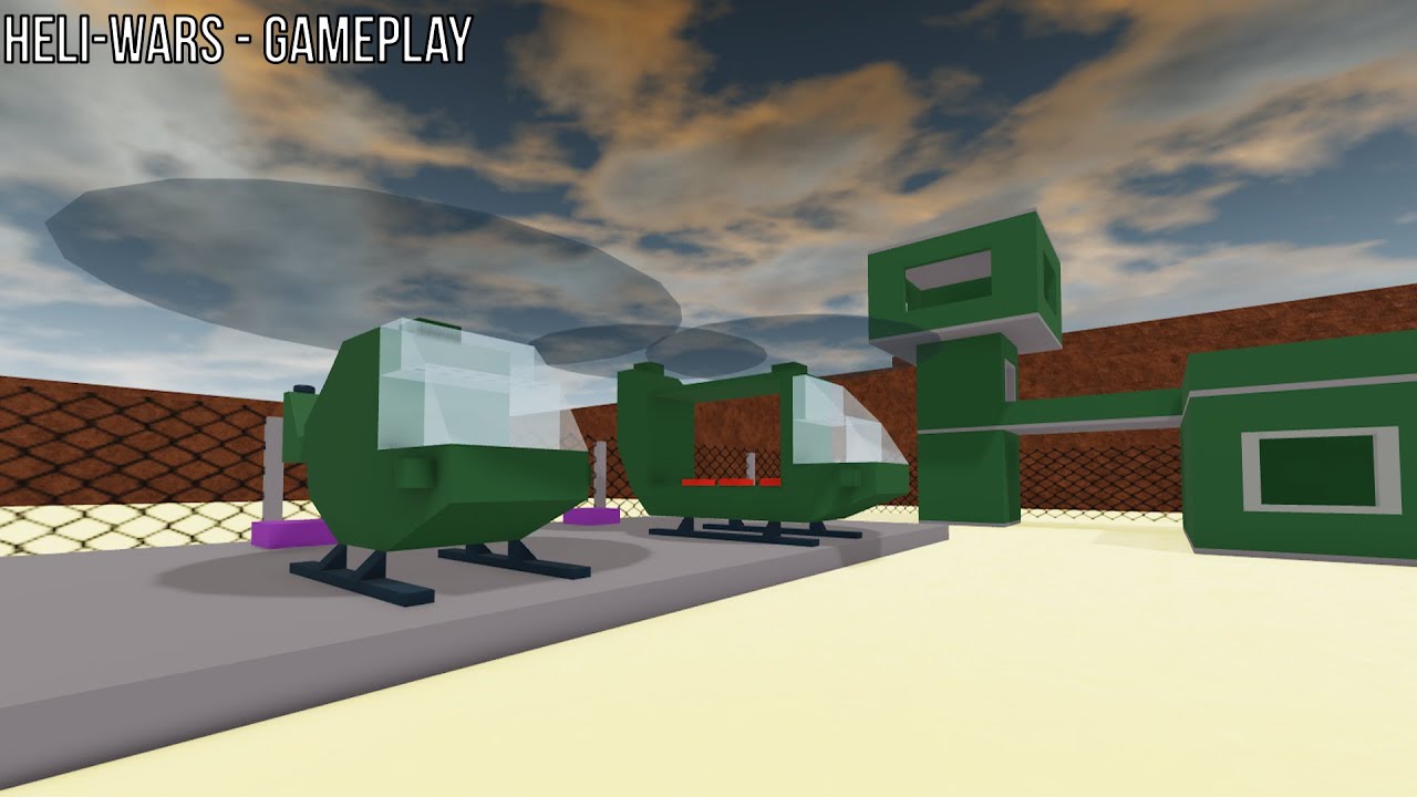 Roblox: Heli-Wars - Gameplay (No Commentary) - YouTube
