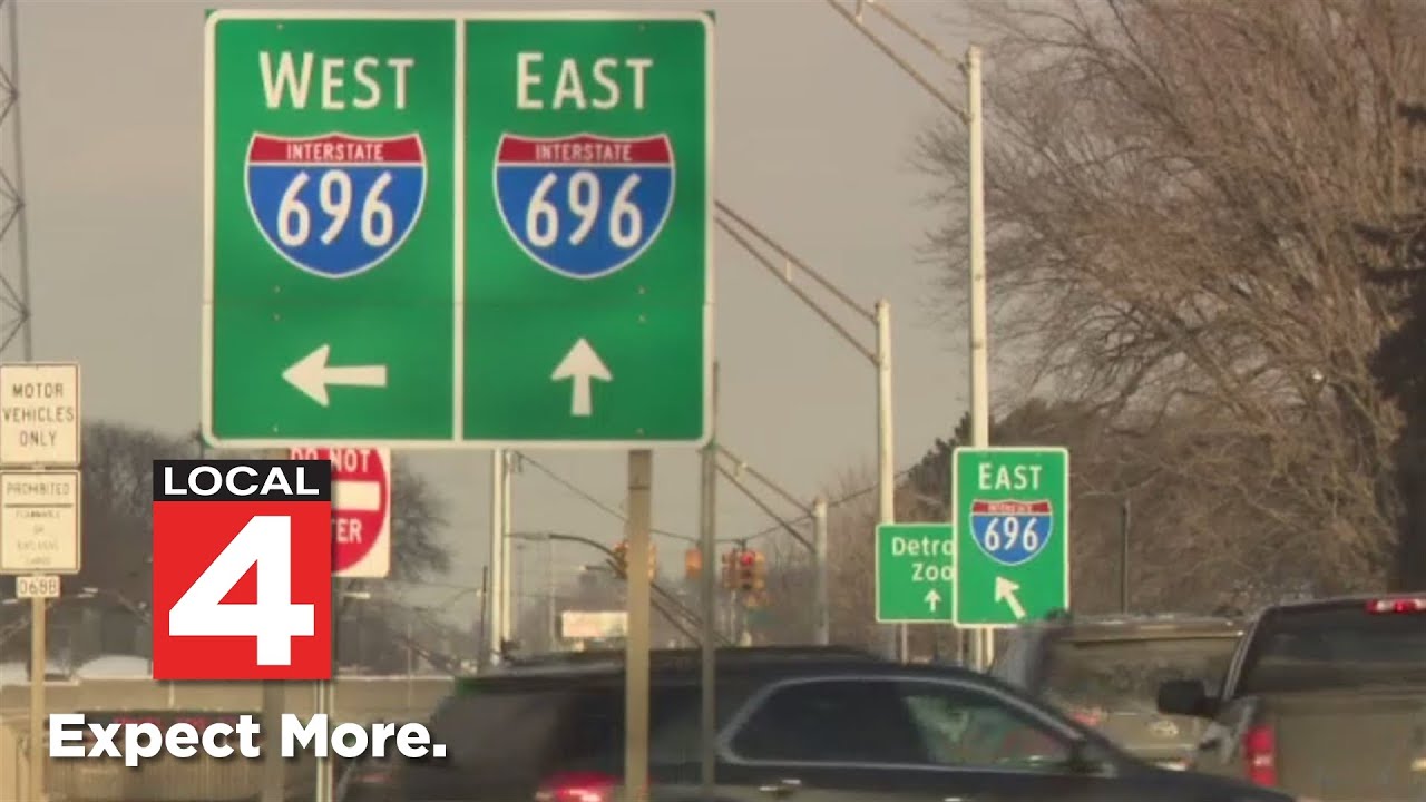 Eastbound I-696 closure to begin in Metro Detroit - YouTube