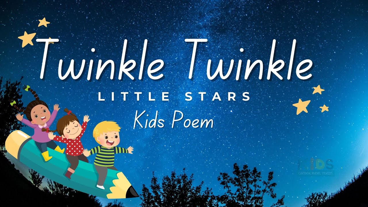 Twinkle Twinkle Little Star Kids Poem 2024 | Kids Cartoons Poems And ...