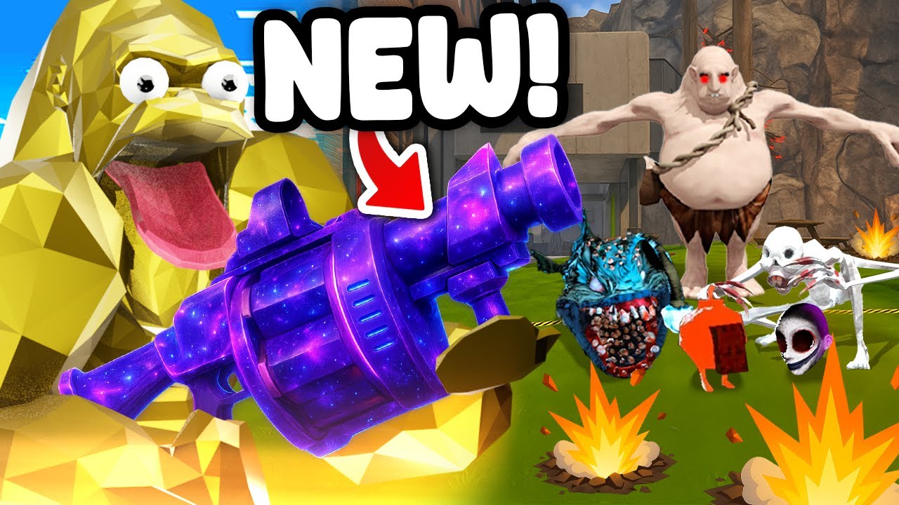 NEW GRENADE LAUNCHER is INSANE in Animal Company! (Animal Company VR ...
