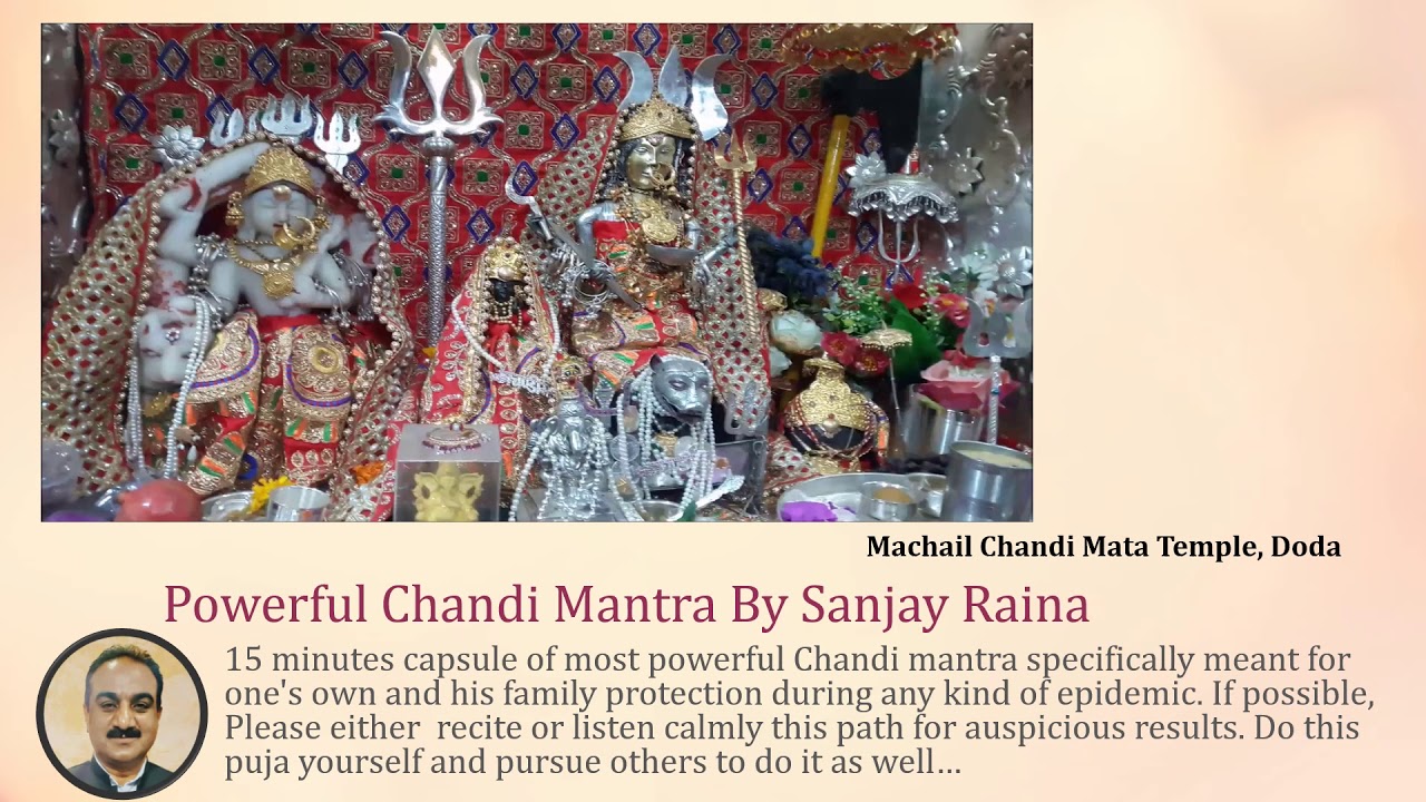 Chandi Mantra - by Sanjay Raina - YouTube
