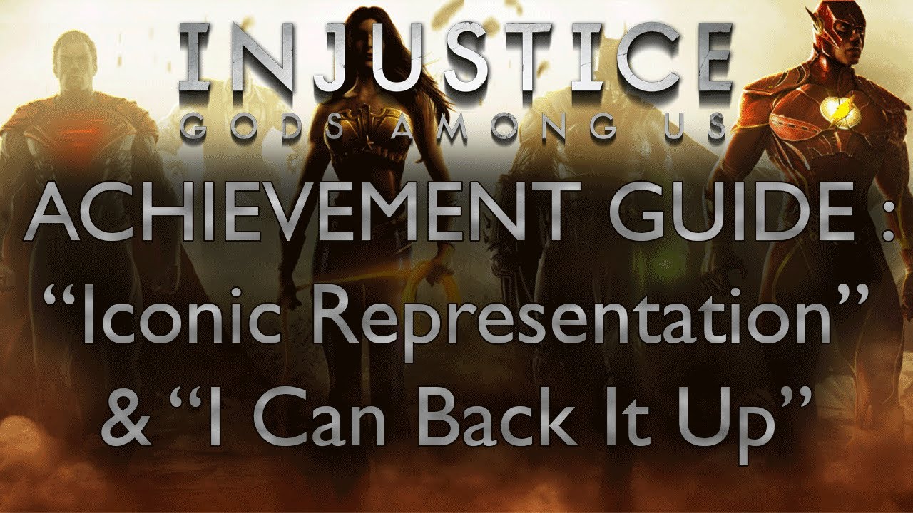 Injustice Gods Among Us | "Iconic Representation" & I Can Back It Up ...