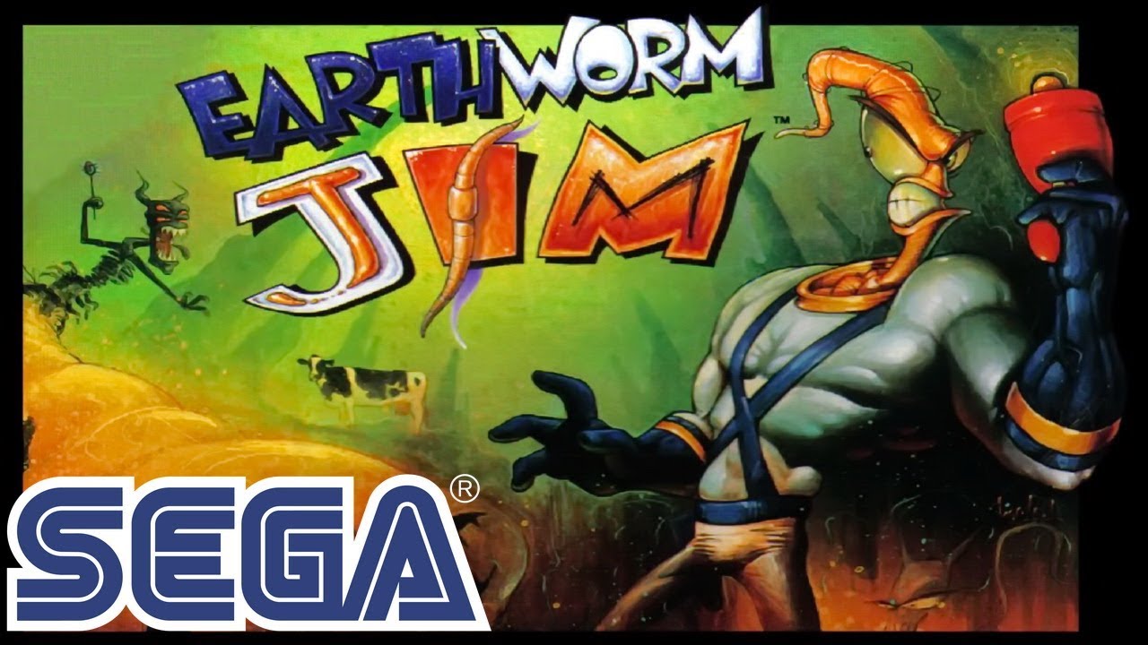 Earthworm Jim 2 ( SEGA) ПОЛНОЕ ПРОХОЖДЕНИЕ Червяк Джим 2 (СЕГА)Сможем ...