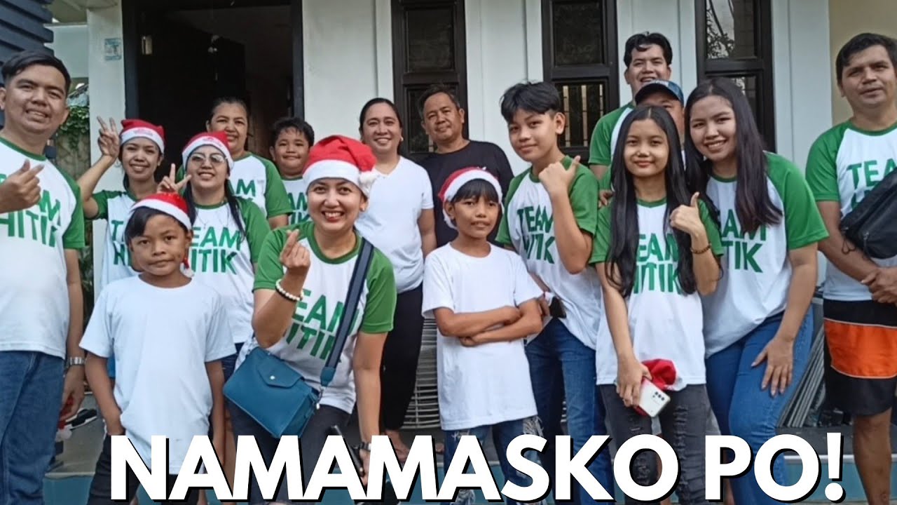 NAMAMASKO PO, TEAM HITIK! | CHRISTMAS CAROLING FOR A CAUSE | vlog#328 ...