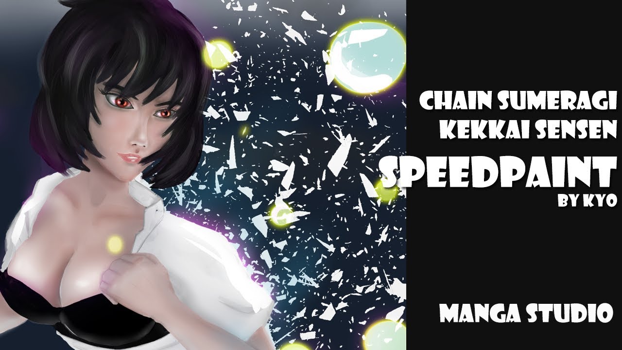 chain sumeragi kekkai sensen speedpaint kyo - YouTube