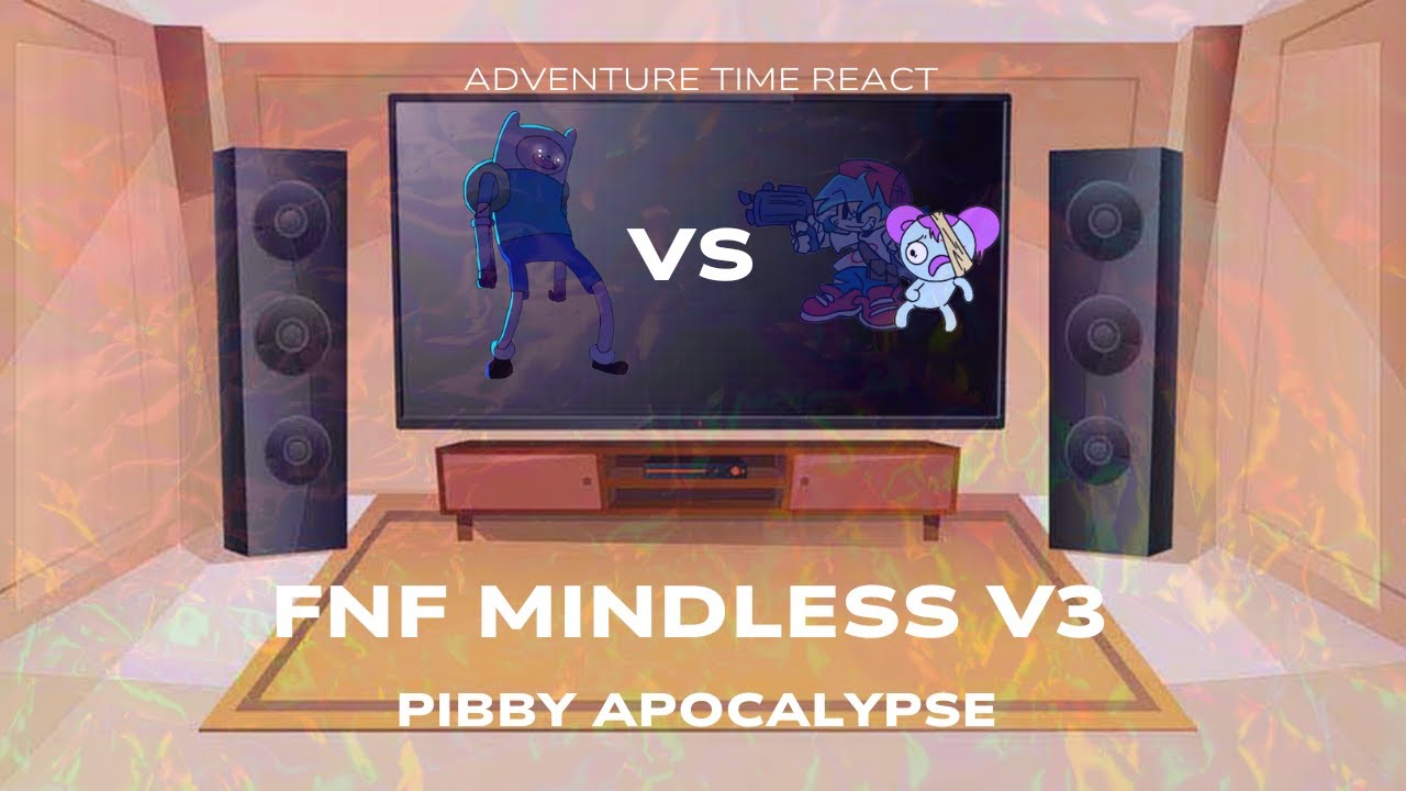 Adventure Time React - FNF Mindless V3 - Pibby Apocalypse - FNF Mod ...