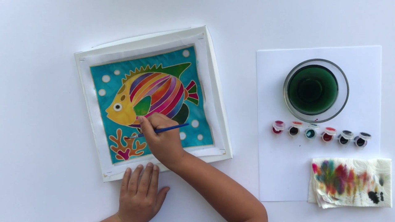 Batik Fish Painting - YouTube