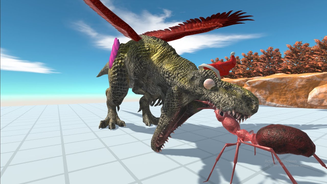 Khunglongbaochua vs Bọ ngựa, bọ hung, bọ cạp, con kiến. T rex vs Mantis ...