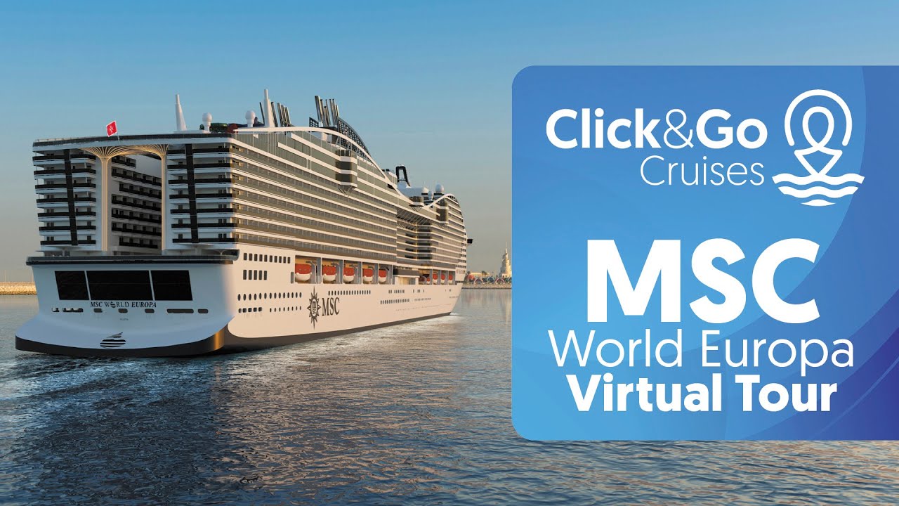 MSC World Europa Virtual Tour | Click&Go.com - YouTube