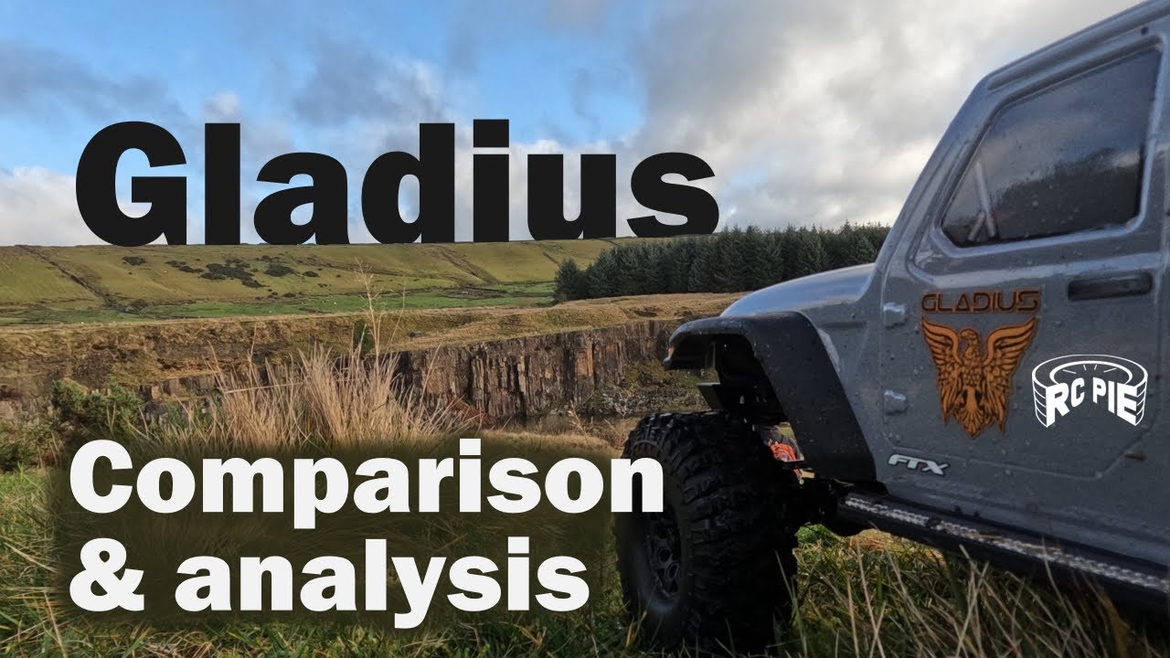 FTX Outback Gladius vs Traxxas TRX4 vs FMS Atlas. Comparison & Analysis. - YouTube